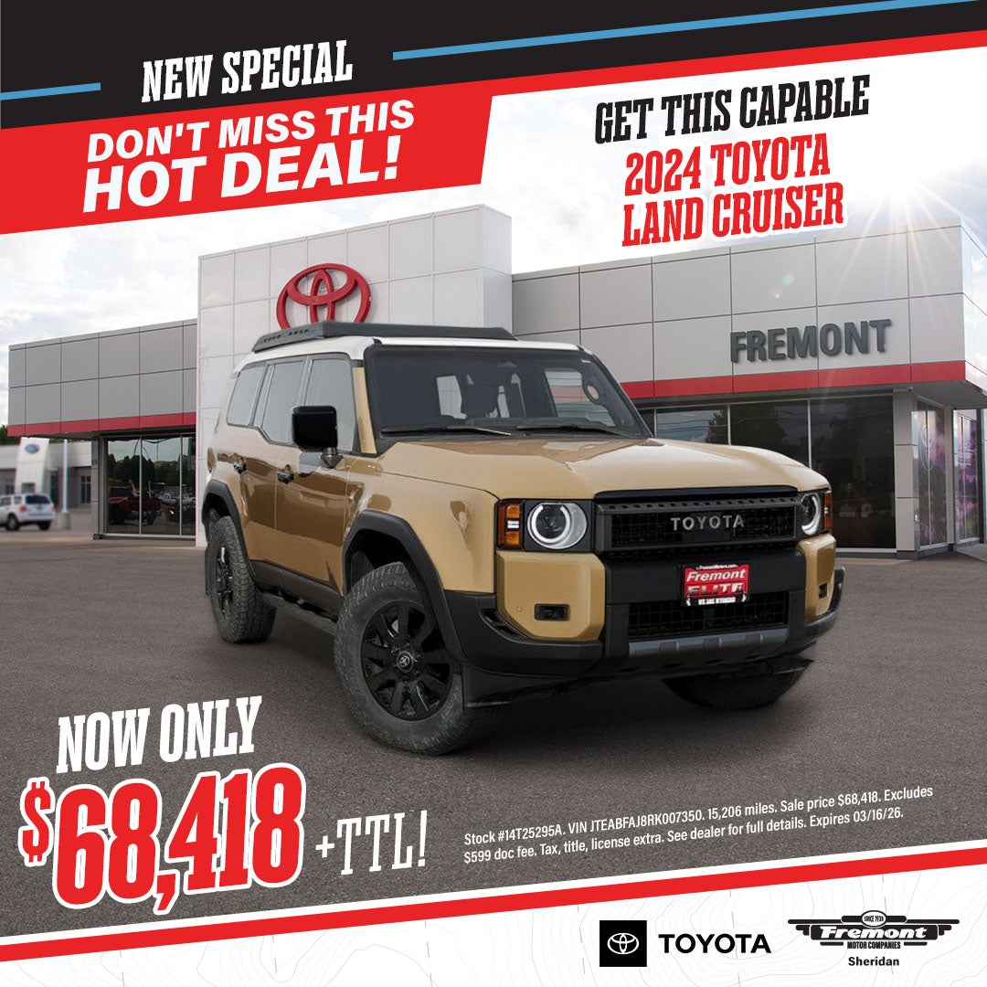 Fremont Toyota Sheridan Wy
